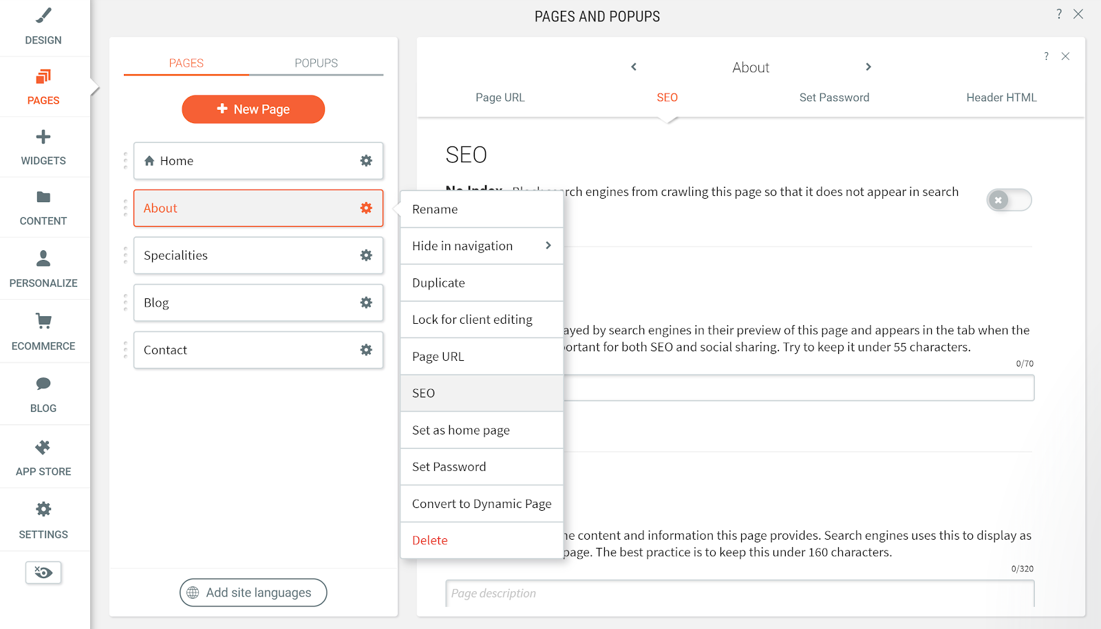 Schema Markup – Duda Support