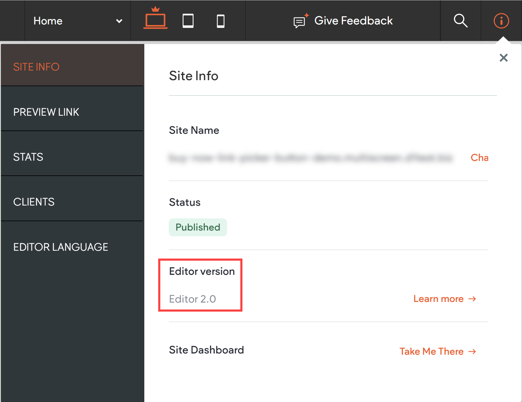 How to Identify the Editor Version Your Site Uses – Duda Support