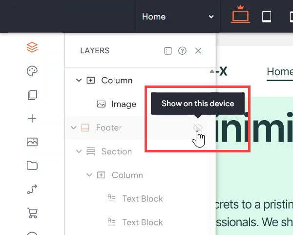 Footer – Duda Support