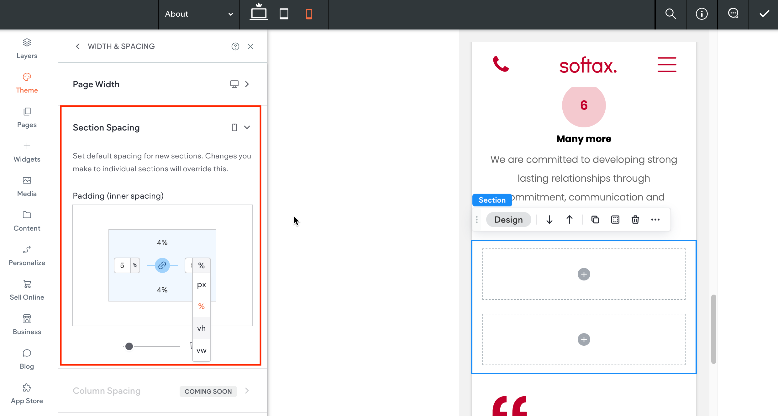 Site Theme – Duda Support