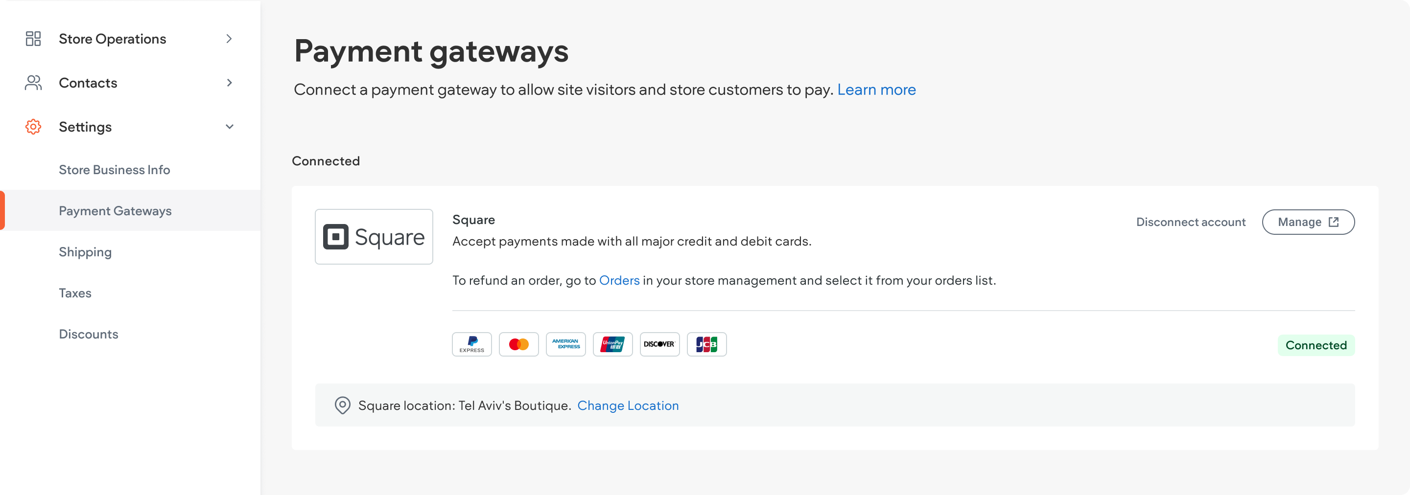 Payment in Native Store – Duda Support