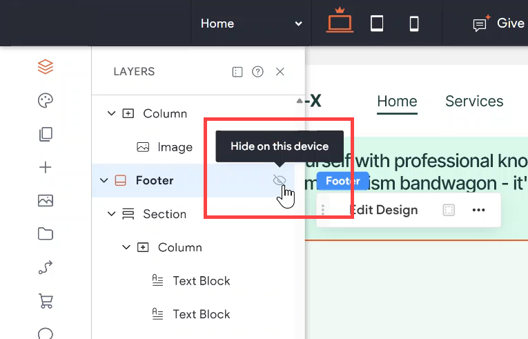 Footer – Duda Support