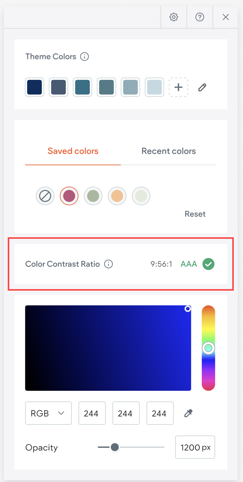 Color Picker – Duda Support